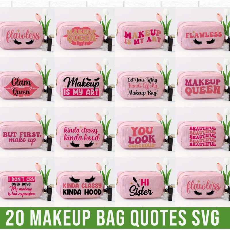 Makeup Bags With Sayings - Etsy