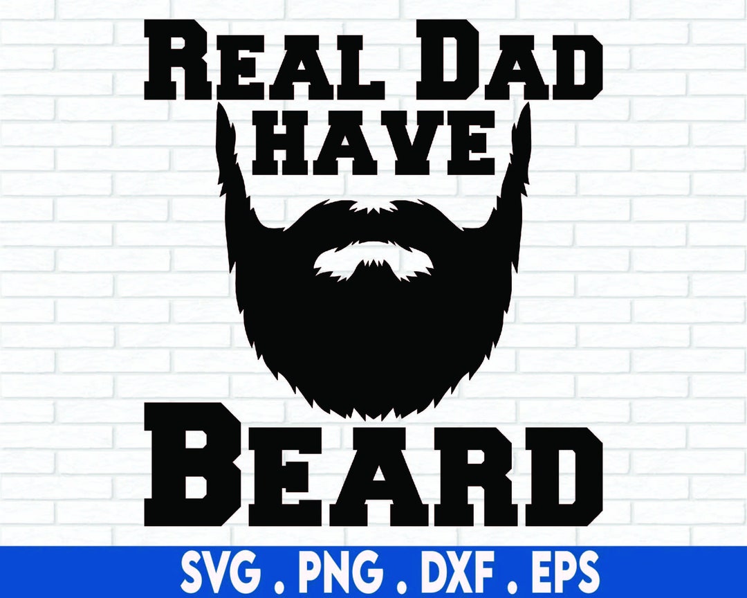 Dad With Beard SVG, Funny Fathers Day SVG, Grandpa SVG, Dad Shirt Svg ...