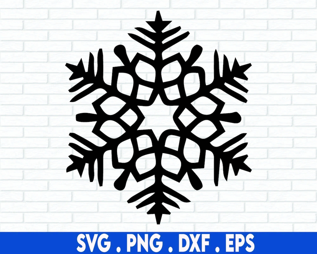 Snowflake SVG, Svg Files for Cricut, Sublimation Designs Downloads, Let ...