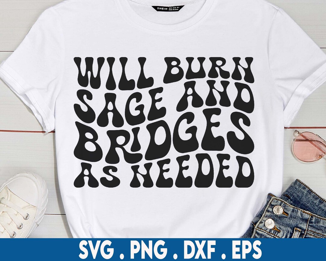 Will Burn Sage and Bridges Svg, Witchy Svg, Third Eye Svg, Spiritual ...