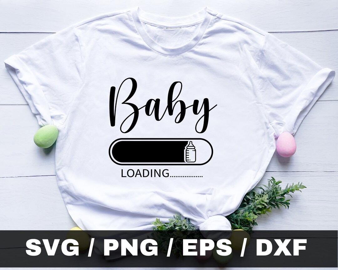 Baby Loading Svg, Baby Shower SVG, Baby Girl Svg, Funny Baby Svg, Baby ...