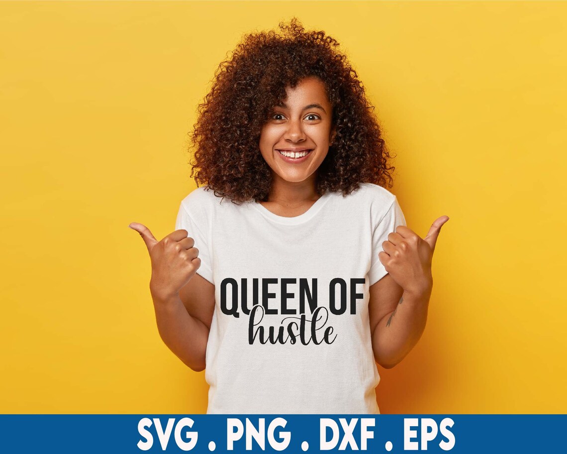 Queen of Hustle Svg Black Queen Svg Ceo Svg Hustler Svg - Etsy