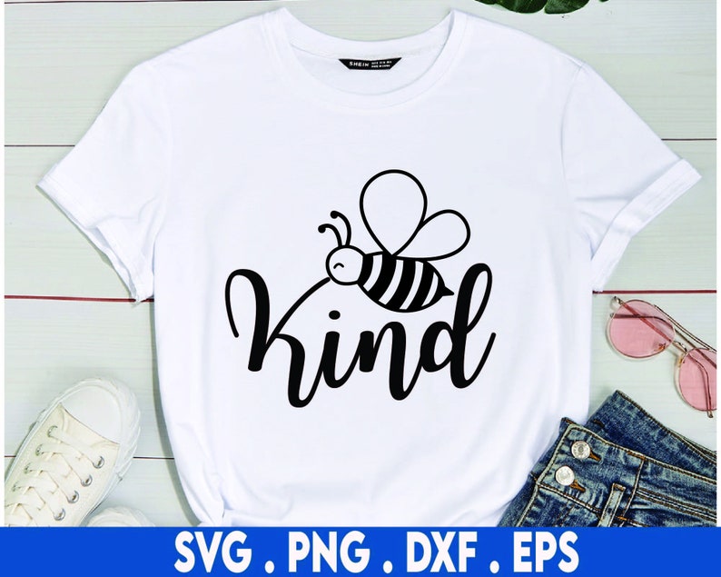 Bee Kind SVG, Bumble Bee SVG, Be Kind SVG, Bee Svg, Popular Svg, Kids ...