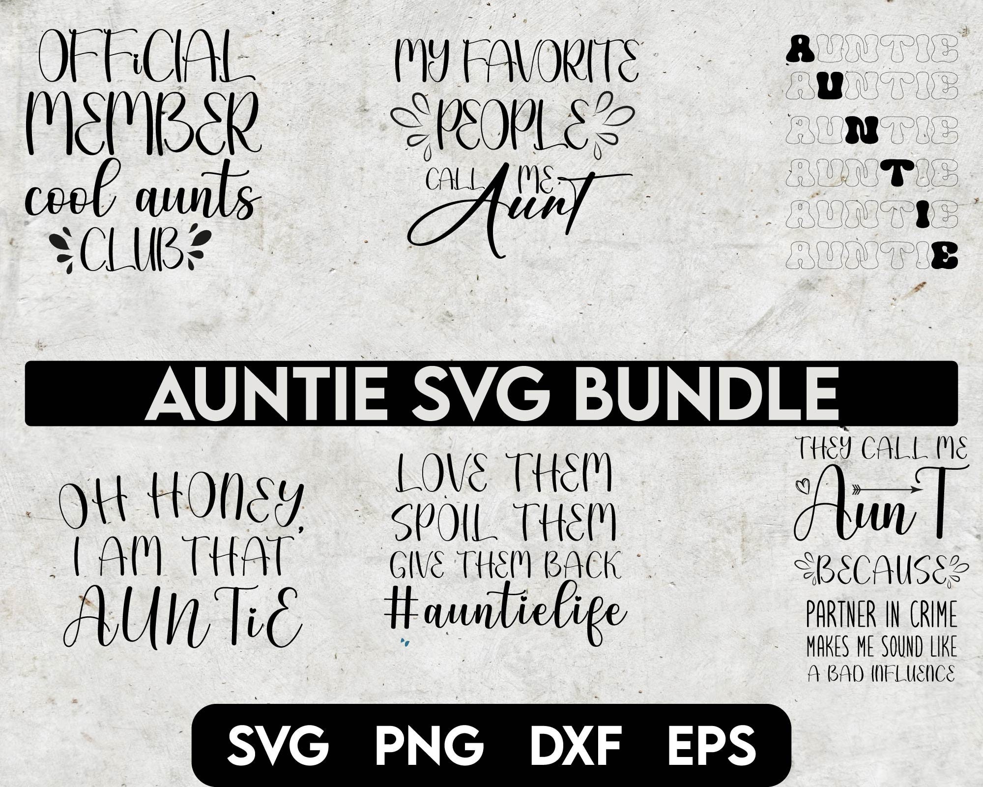 Auntie Svg Bundle Aunt Svg Best Aunt Ever Svg Aunt Life - Etsy