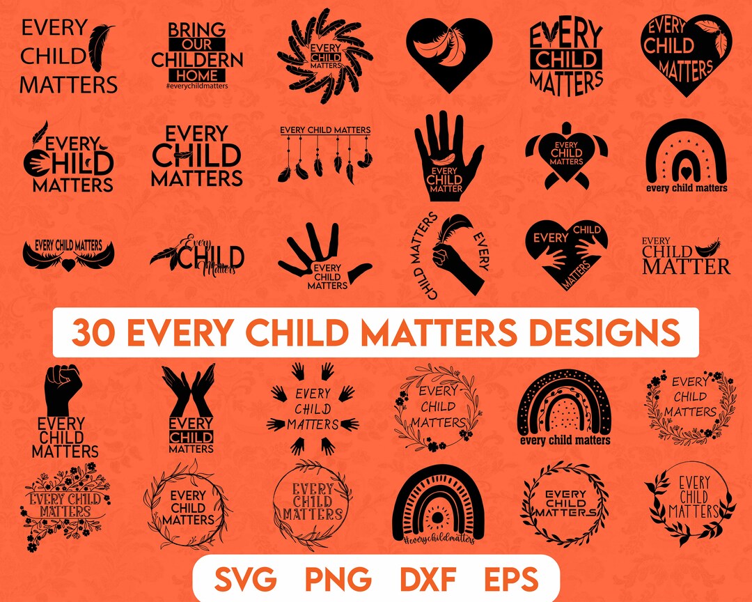 Every Child Matters SVG Bundle, Every Child Svg, Children School Svg ...