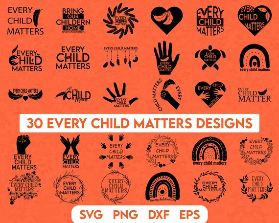 Every Child Matters SVG Bundle Every Child Svg Children - Etsy Canada