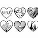 Hearts Valentine's Day Svg Bundle, Valentine's Day Laser Cut File ...