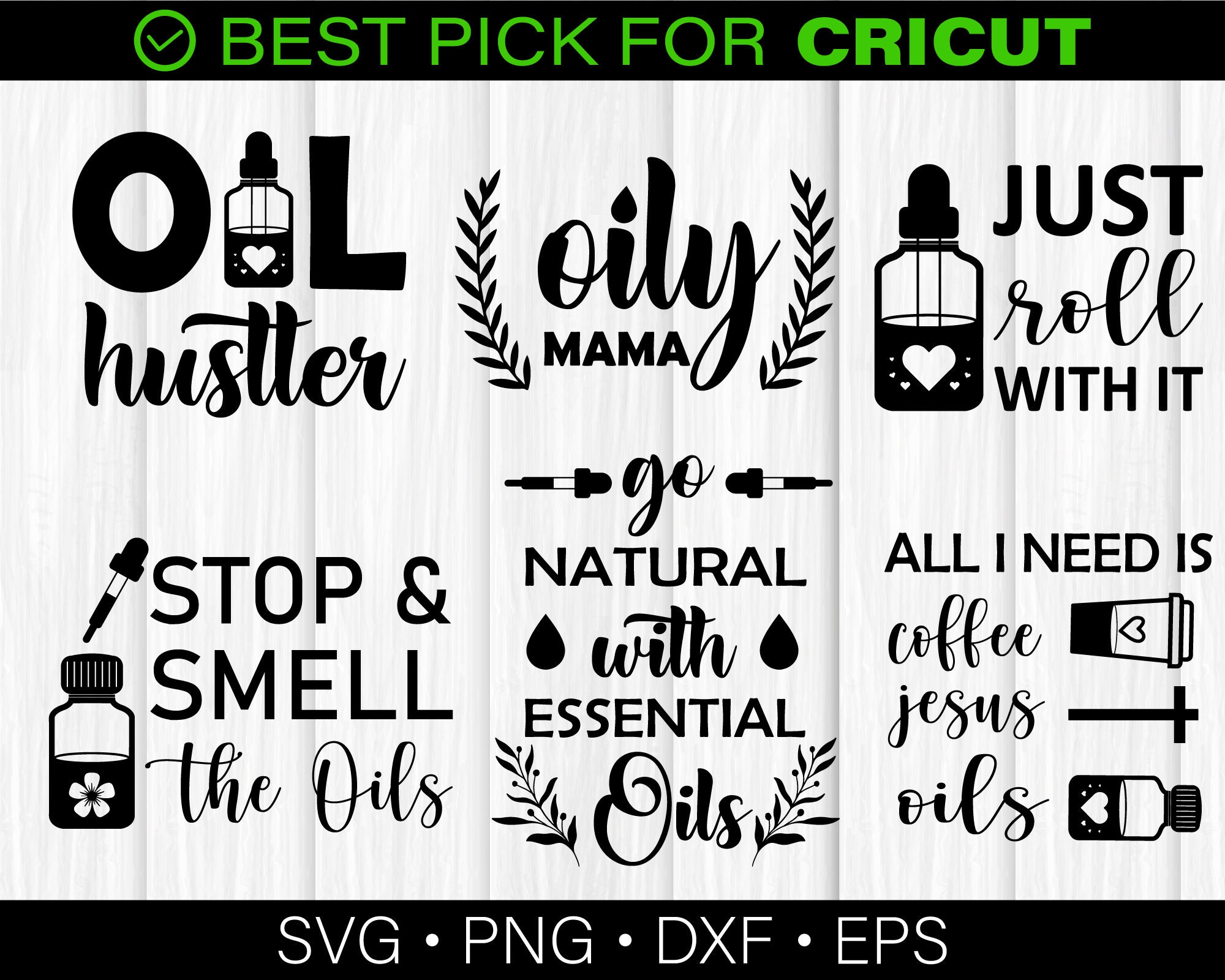 Essential Oil SVG Bundle Essential Oils Svg Essential Oil - Etsy