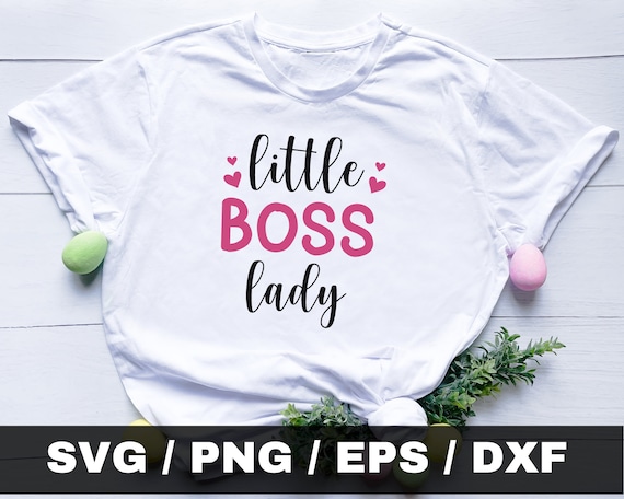 Little Boss Lady Svg Baby Girl Shirt Designs Funny Mini Boss - Etsy