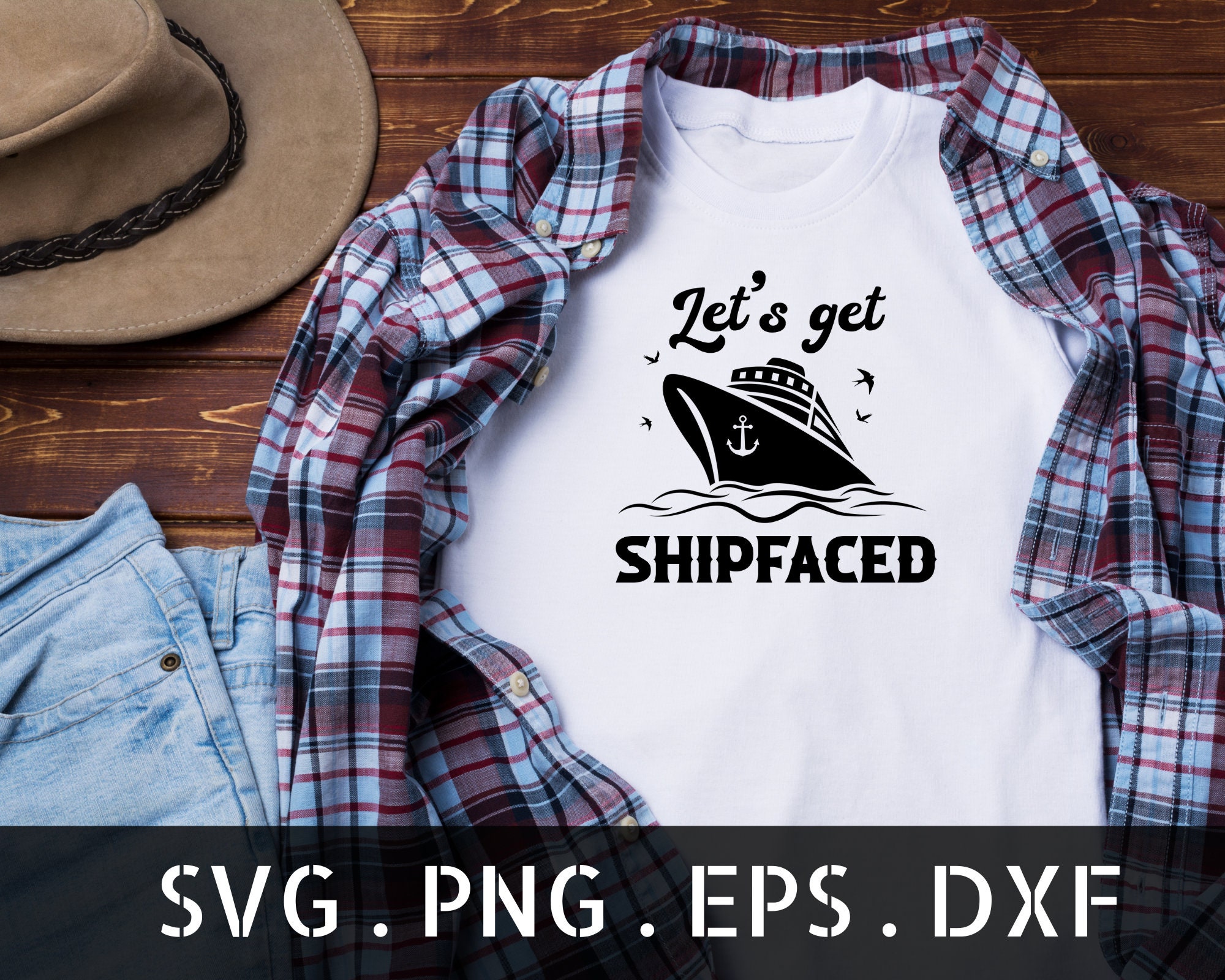 Let's Get Shipfaced Svg Cruise Ship Svg Family Cruise - Etsy Singapore