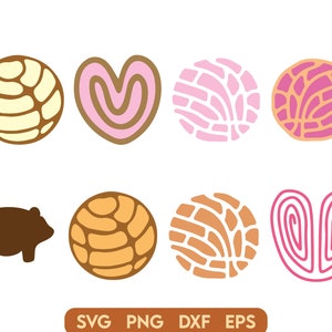 Cafecito Y Chisme SVG Bundle, Concha SVG, Mexican Sweet Bread SVG ...