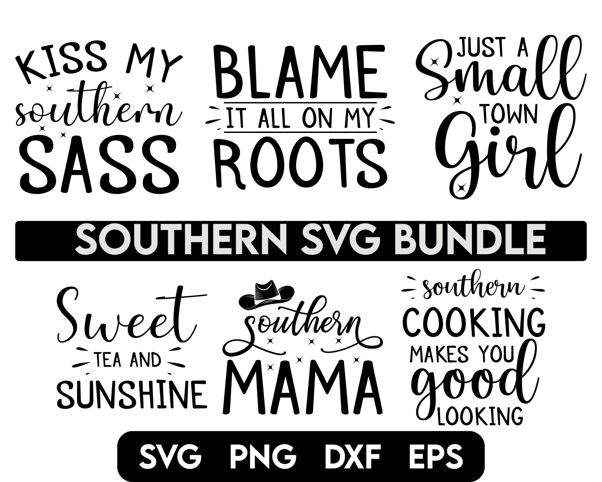 Southern SVG Bundle, Southern Girl, Southern Svg, Country Svg, Cowgirl ...