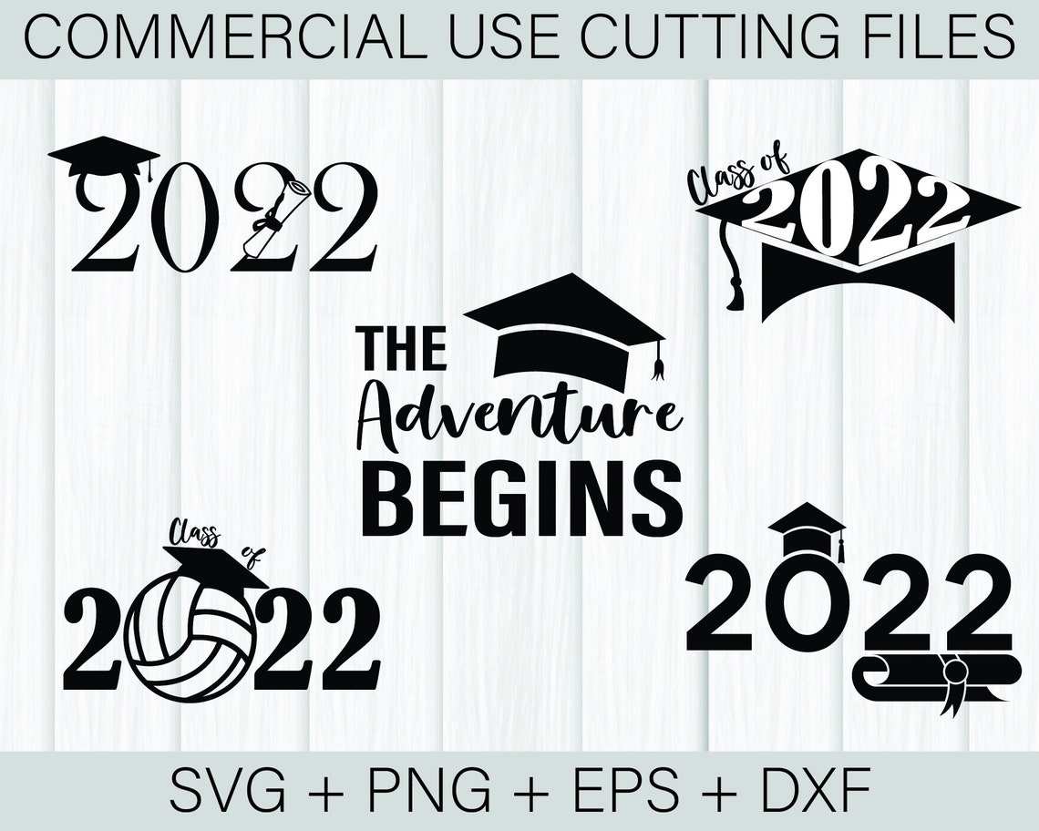 Class of 2022 SVG Bundle Senior 2022 Svg Graduation 2022 | Etsy