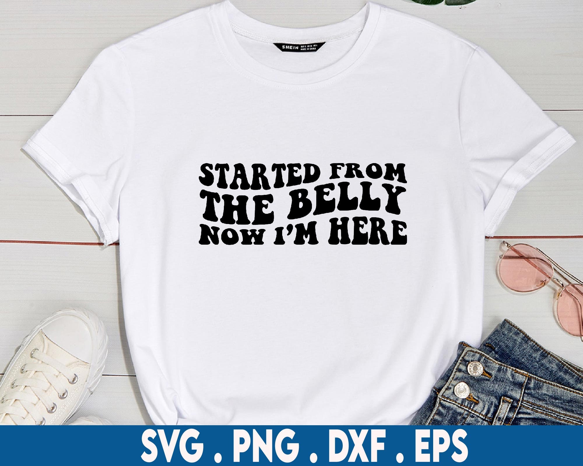 Started From the Belly Svg Newborn Svg Rap Svg Rnb Svg 90s - Etsy
