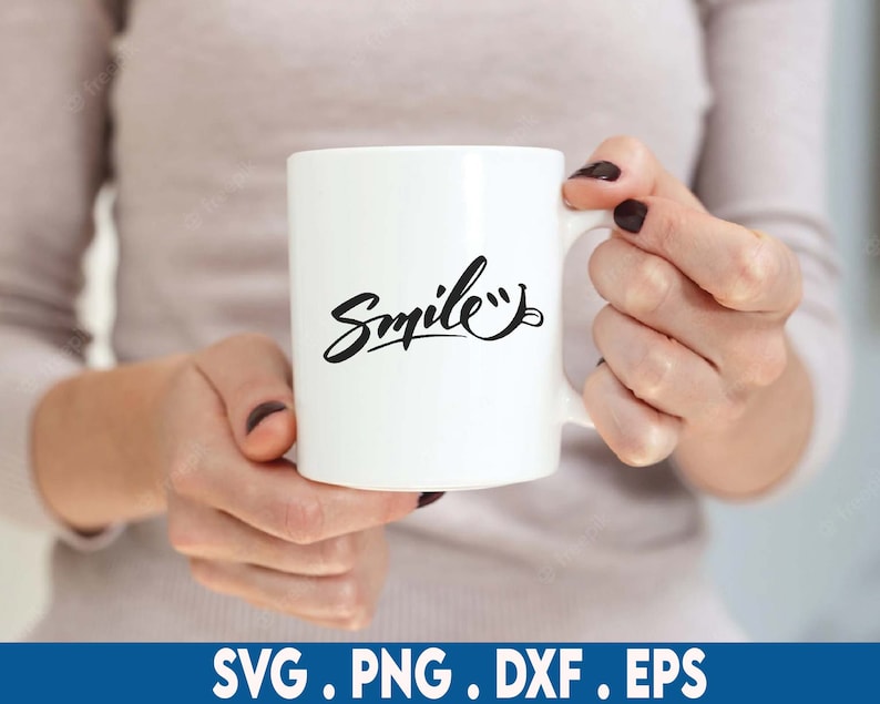 Smile Svg, Happiness Svg, Positive Svg, Self Love Svg, Motivational Svg ...