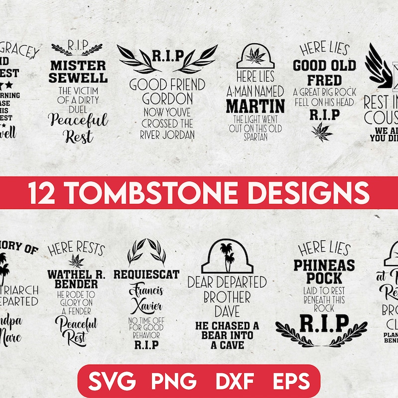 Grave Stone Clip Art - Etsy