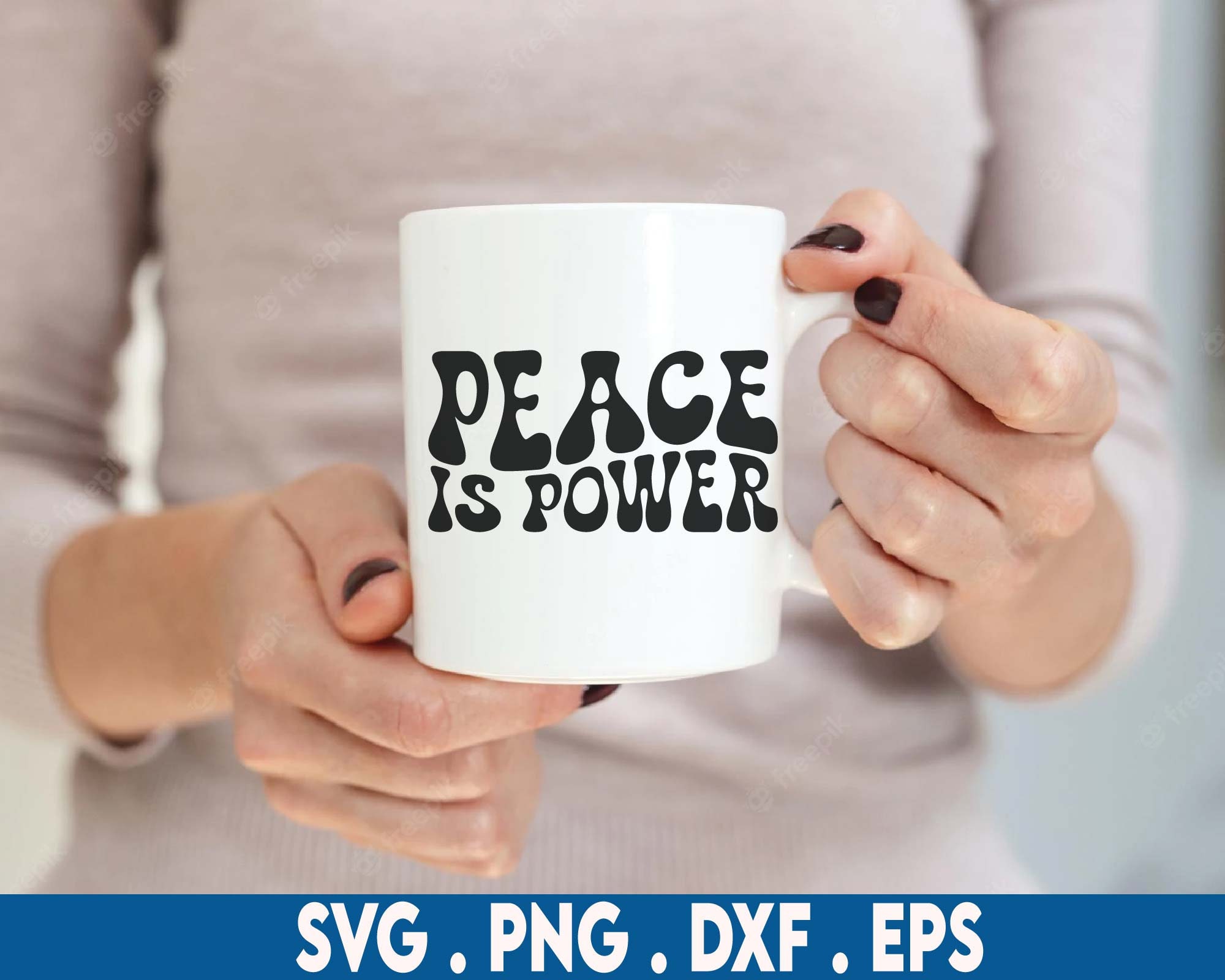 Peace is Power SVG Motivational Svg Friends Svg Positive - Etsy Ireland