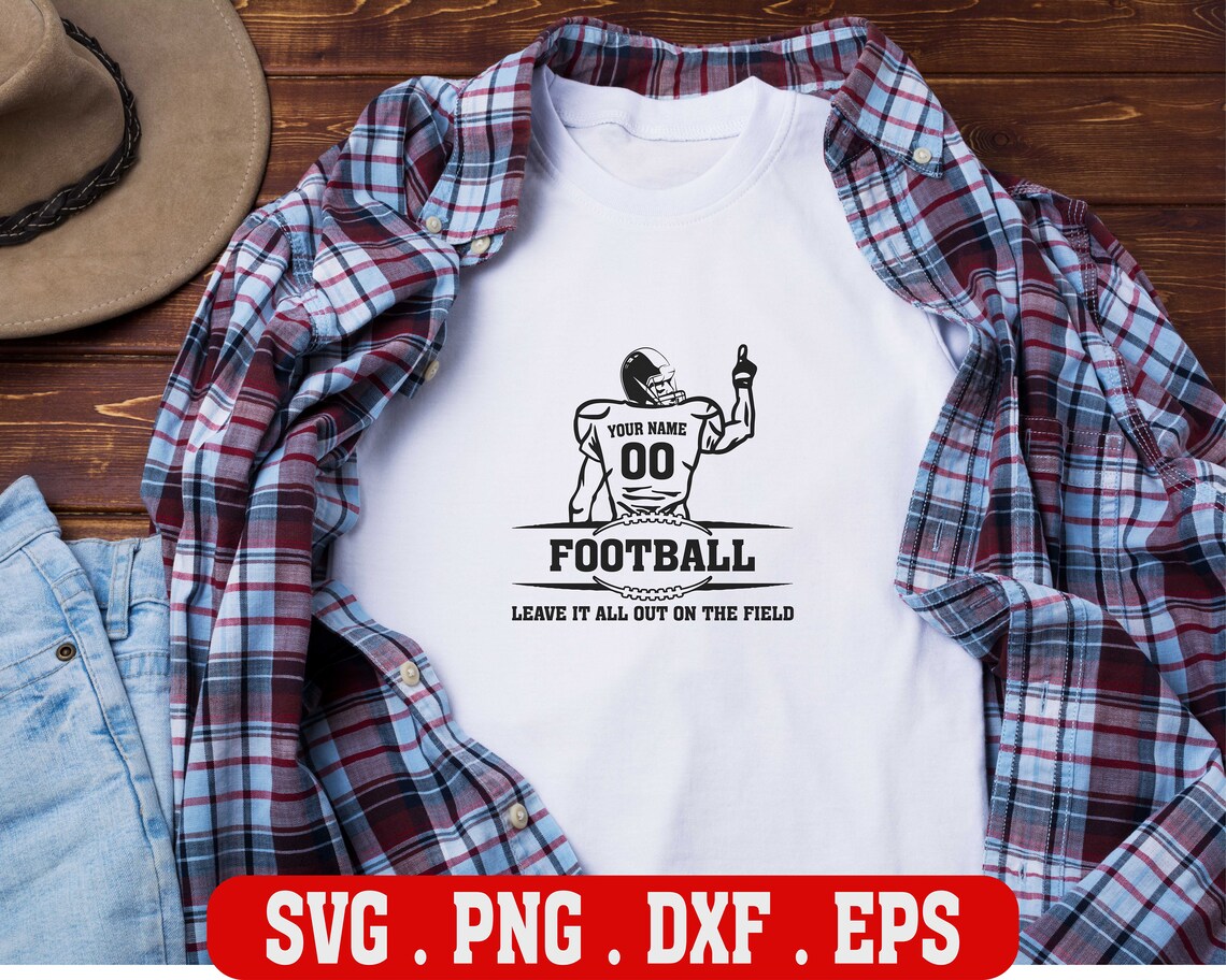 Leave it all out on the Field Svg, Football SVG, Football SVG, Football ...