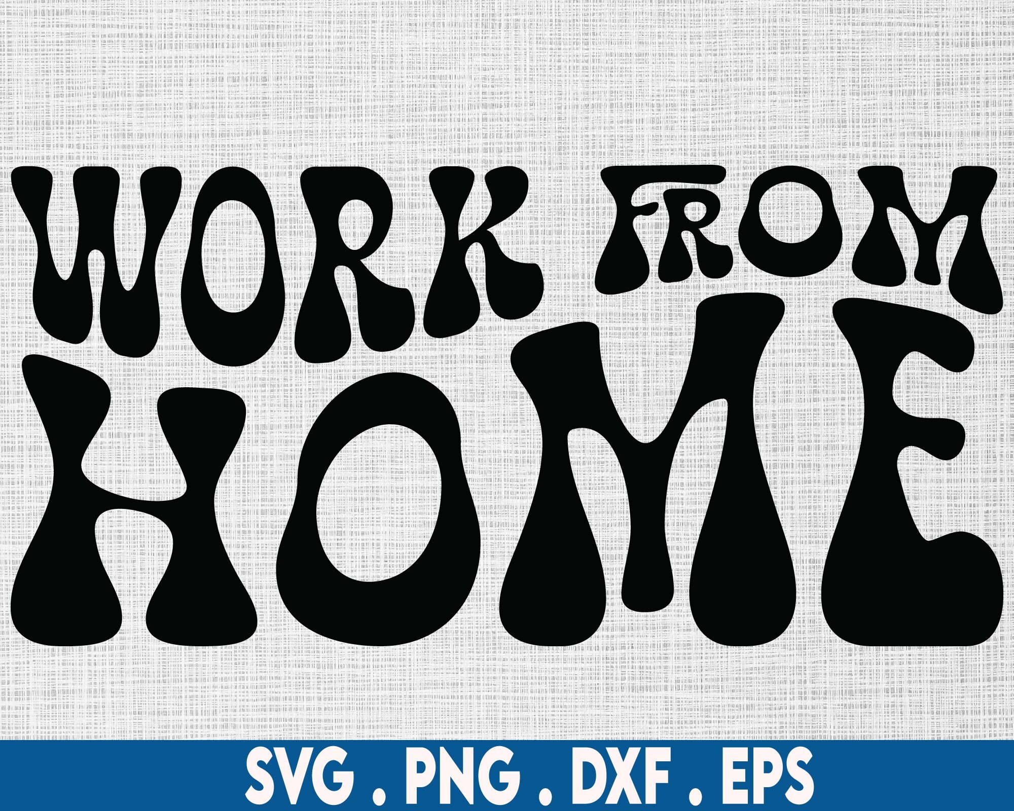 Work From Home Svg Small Business Svg Funny Svg Positive - Etsy