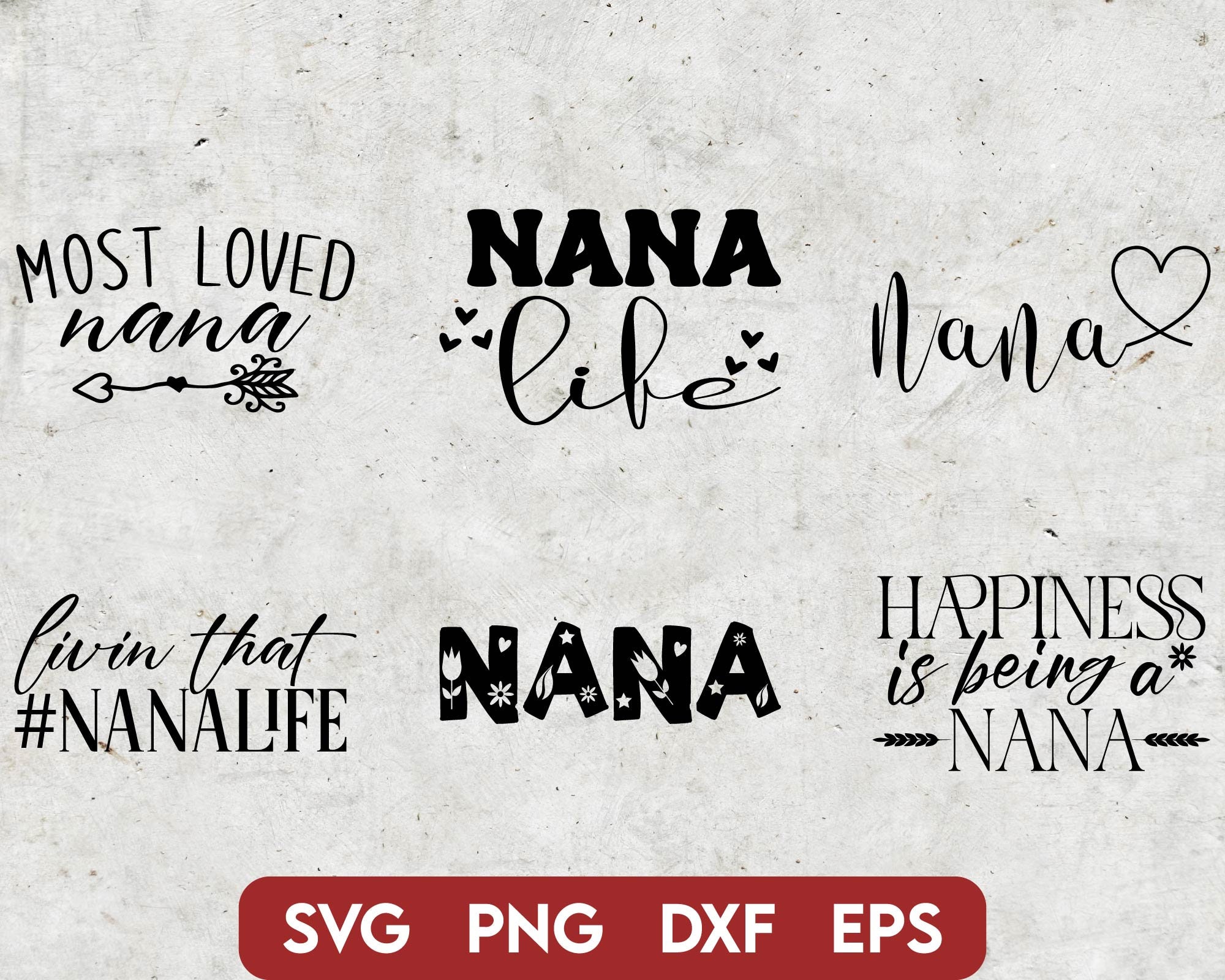 Nana Svg Bundle Nana Life Svg Best Nana Ever Svg - Etsy Canada