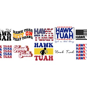 Hawk Tuah SVG Bundle, Hawk Tuah Spit on That Thang Svg Png, Give'em ...
