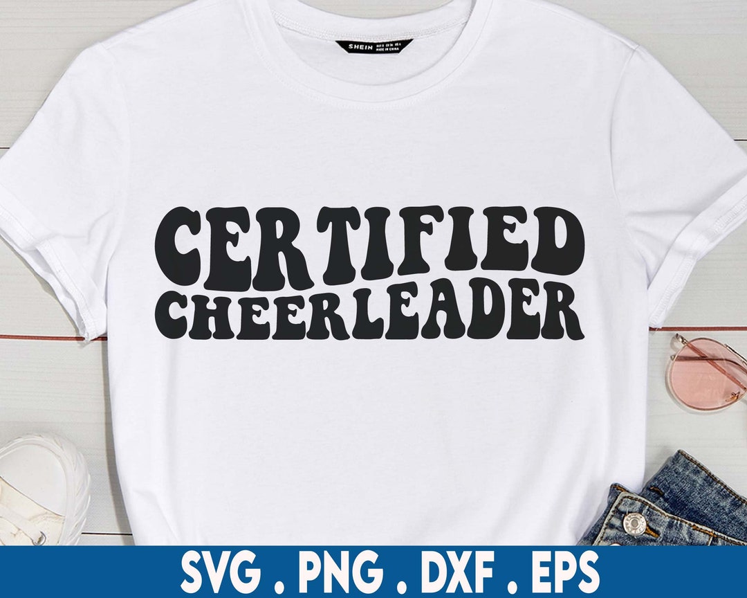 Certified Cheerleader Svg, Cheerleading Svg, Cheer Quotes Svg, Cheer ...