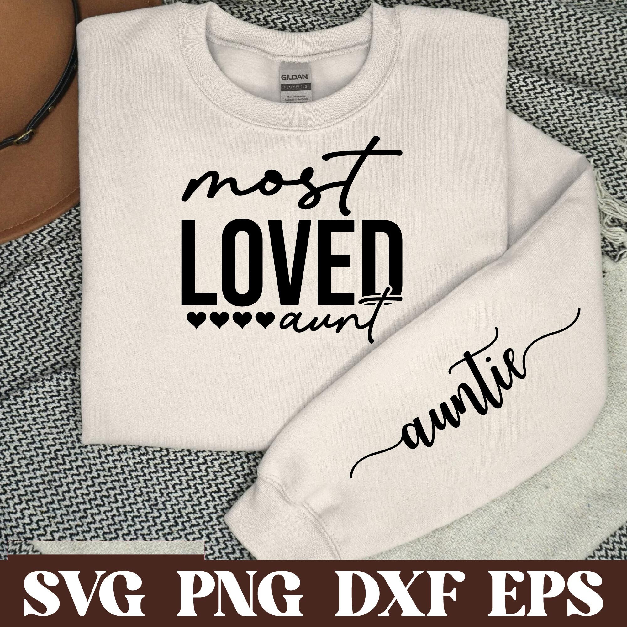 Auntie SVG PNG, Retro Quote Print, Best Aunt Ever Svg, Sublimation ...