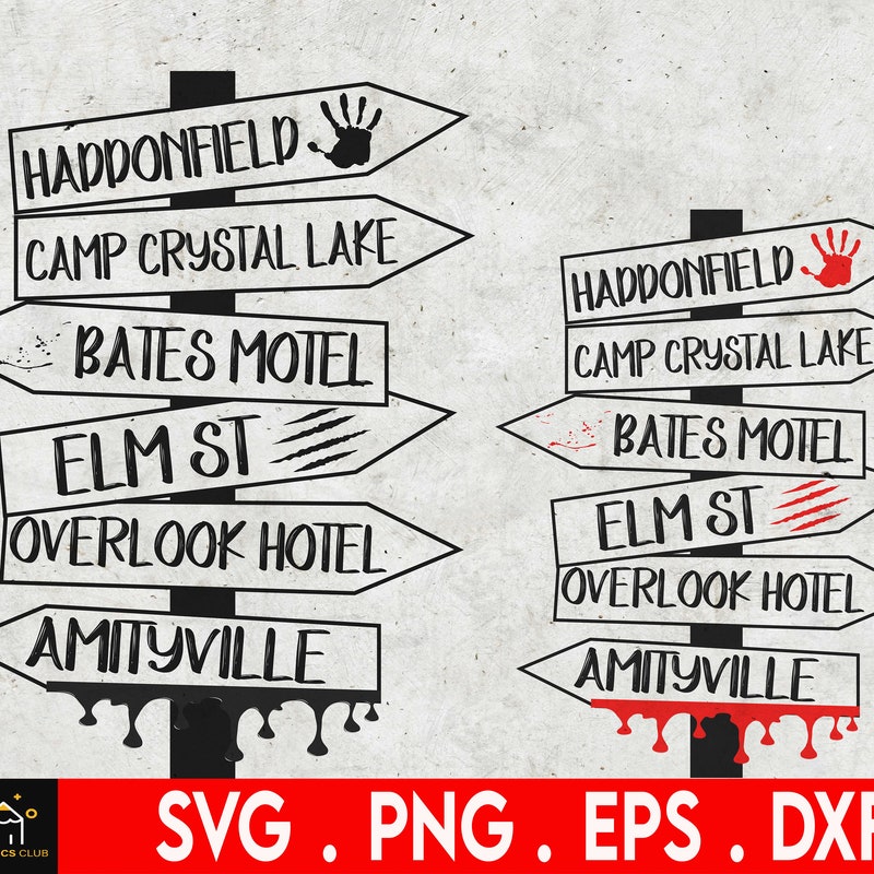 Horror Hotel Sign - Etsy