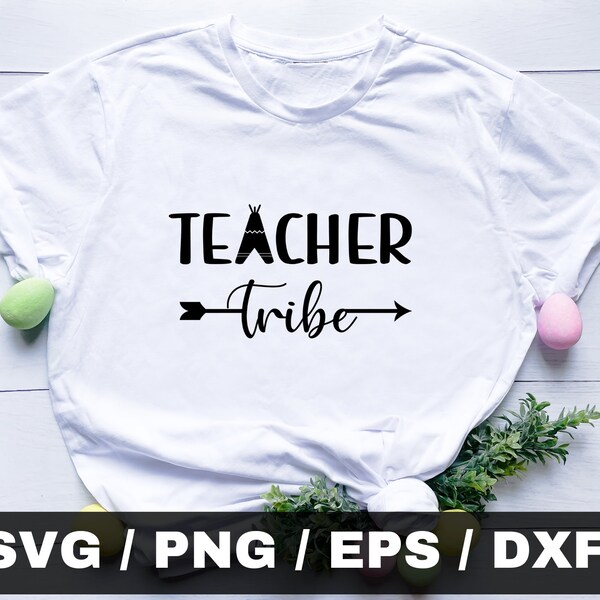 Teacher Tribe Svg - Etsy