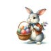 Easter Bunny Clipart Bundle, Easter Clipart, Easter Graphics, Easter ...