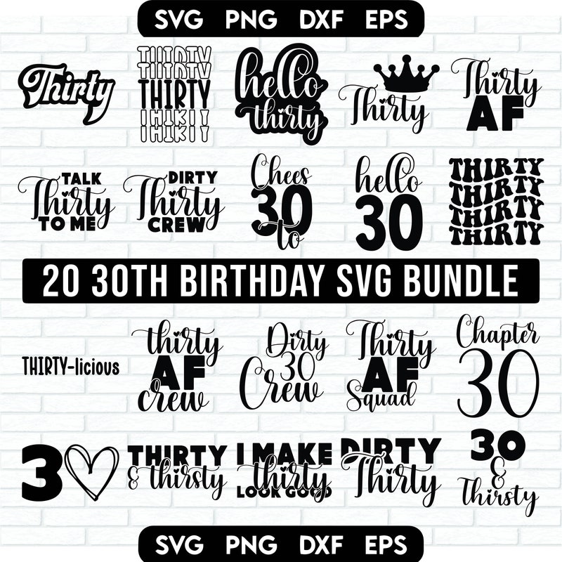 Thirty Af - Etsy