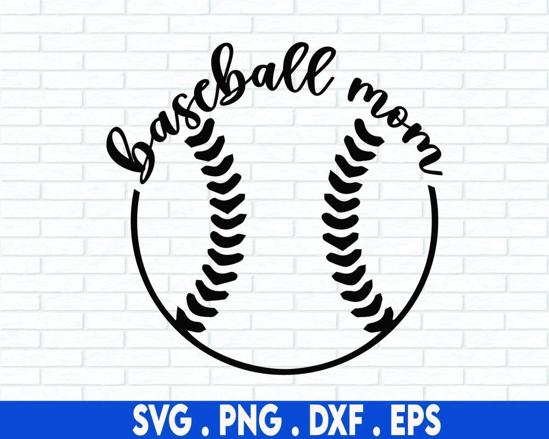 Baseball Mom SVG, Svg Files for Cricut, Sublimation Designs Downloads ...