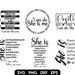 She is Me SVG Bundle, Postive Quotes Svg, Woman Affirmation Svg ...