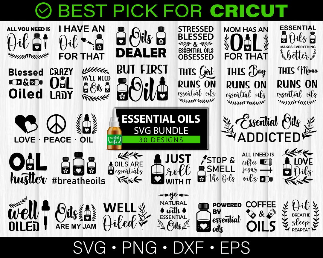 Essential Oil SVG Bundle, Essential Oils Svg, Essential Oil Sayings, I ...