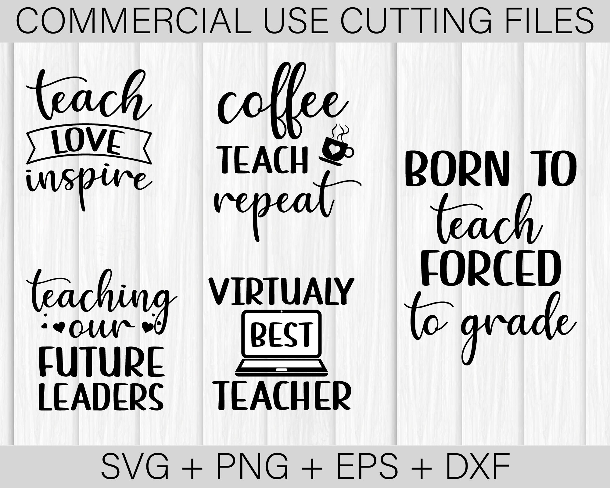 Teacher Svg Bundle School Svg Teacher Quotes Svg Hand - Etsy