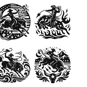 Rodeo SVG Bundle, Rodeo dxf, Rodeo png, Rodeo Vektor, Rodeo Clipart ...