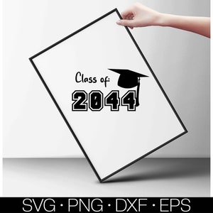 Graduation Cap Svg Bundle, Class of 2034, Class of 2035, Class of 2036 ...