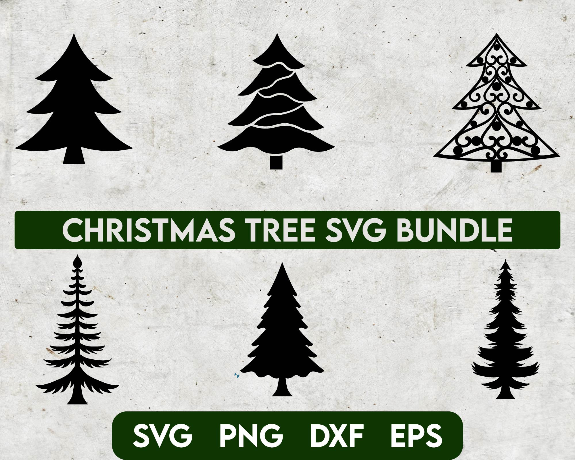 Christmas Tree Svg Bundle Christmas Svg Christmas Tree Svg - Etsy