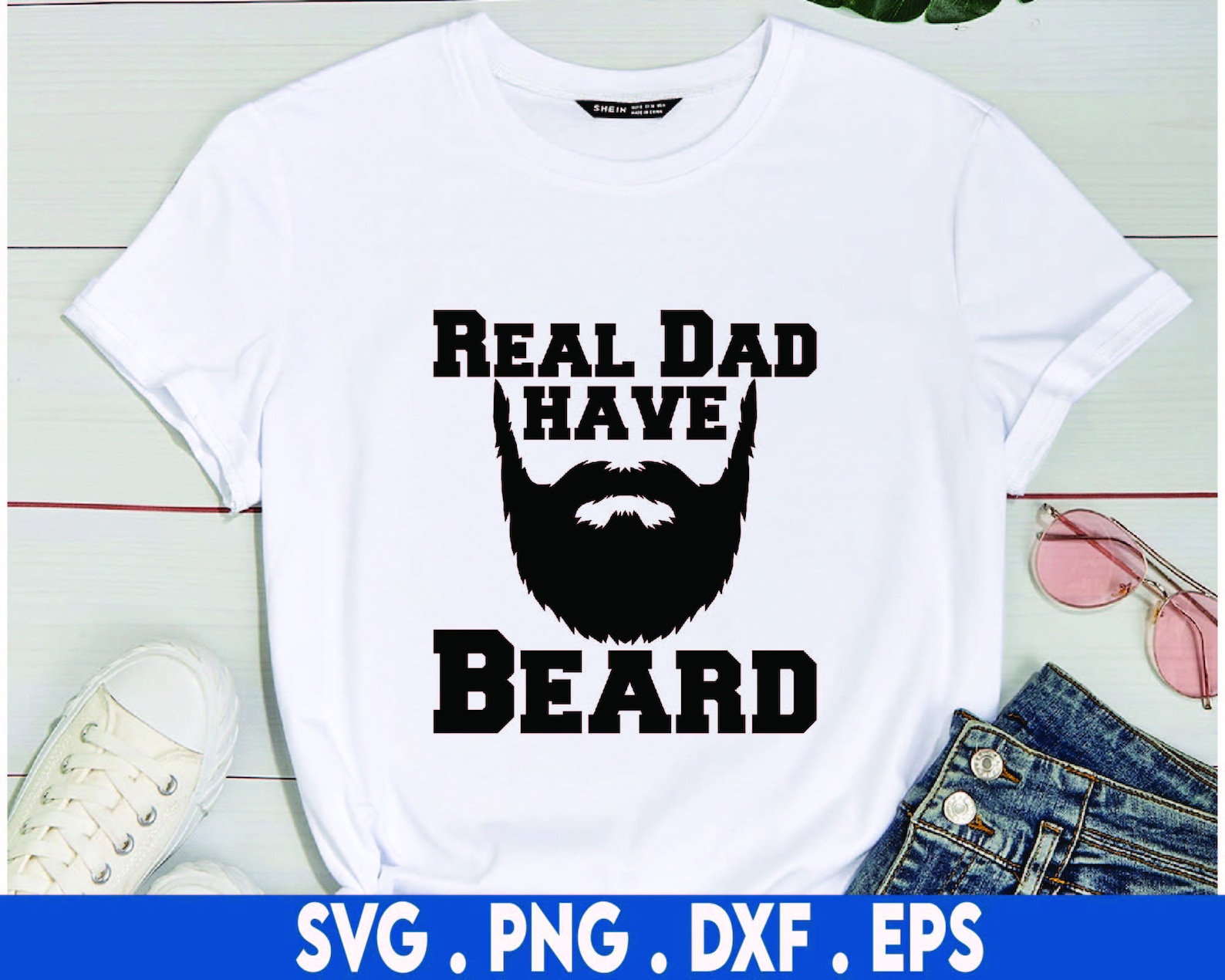 Dad With Beard SVG, Funny Fathers Day SVG, Grandpa SVG, Dad Shirt Svg ...