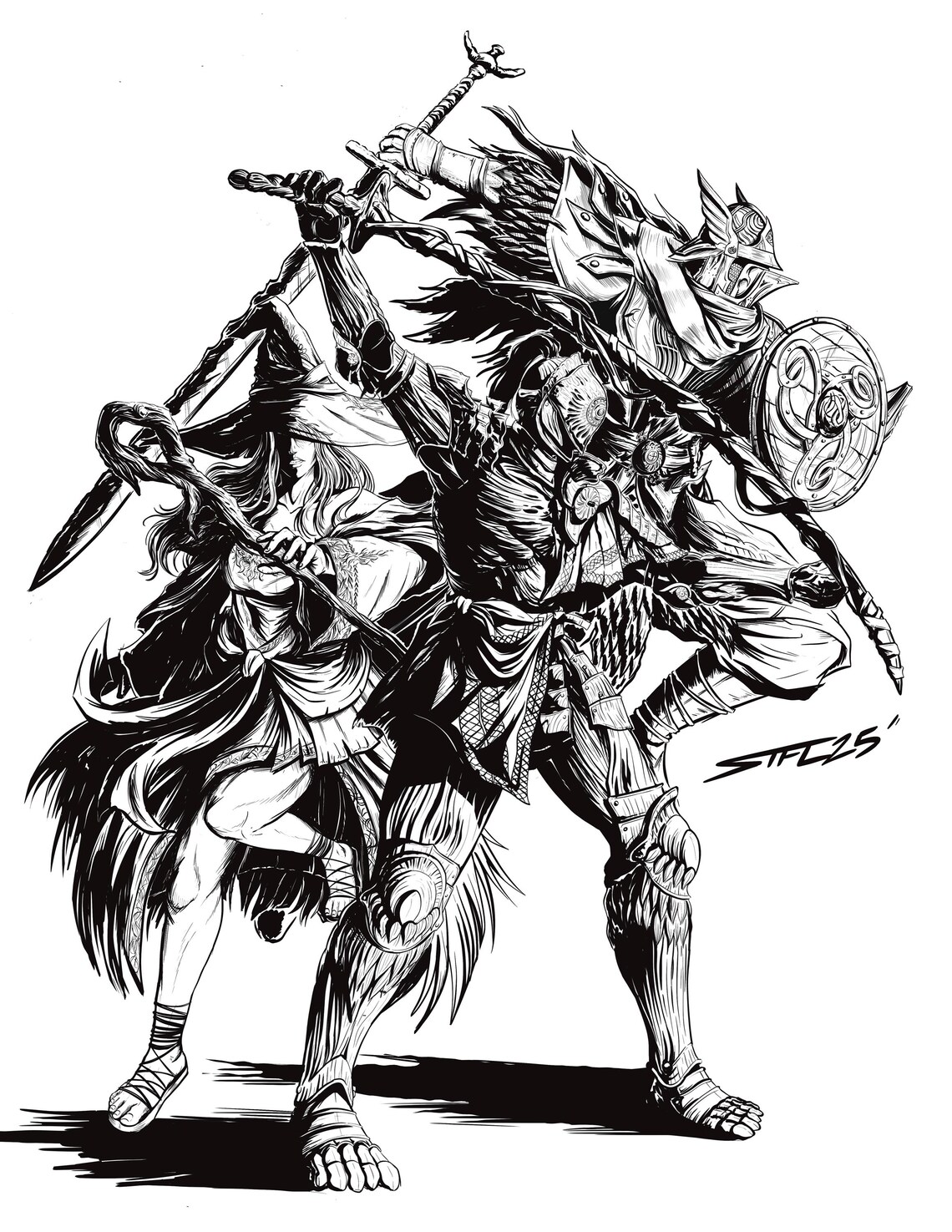 Elden Ring Nightreign NIGHTFARERS Print & Holographic Sticker Available ...