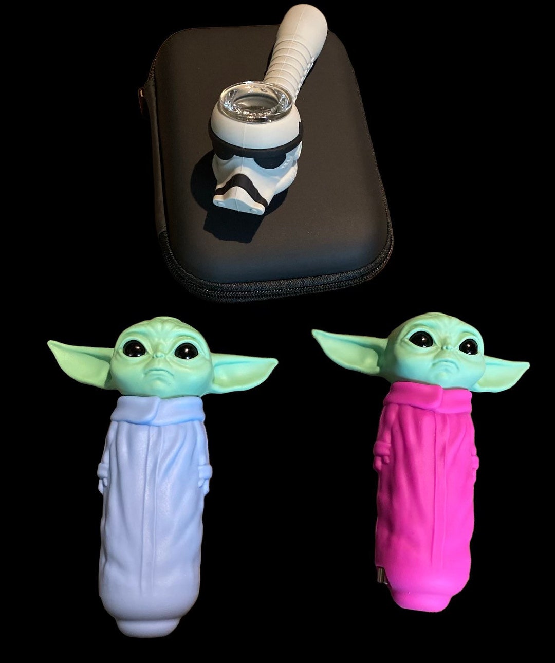 Travel Baby Yoda Mandalorian Kit 4pcs Set. Free Mystery Gift With Every ...