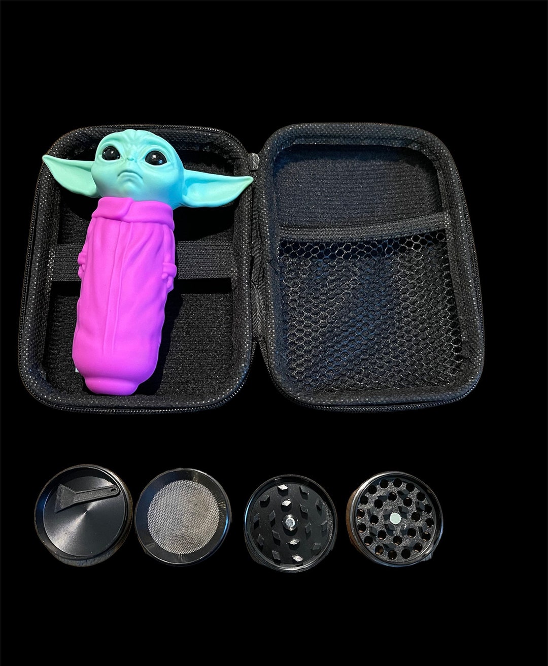 Travel Baby Yoda Mandalorian Kit 3pcs Set. Free Mystery Gift With Every ...