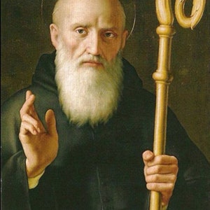 Medalla De San Benito - Catholic Gift - Sacramental - Saint Benedict ...