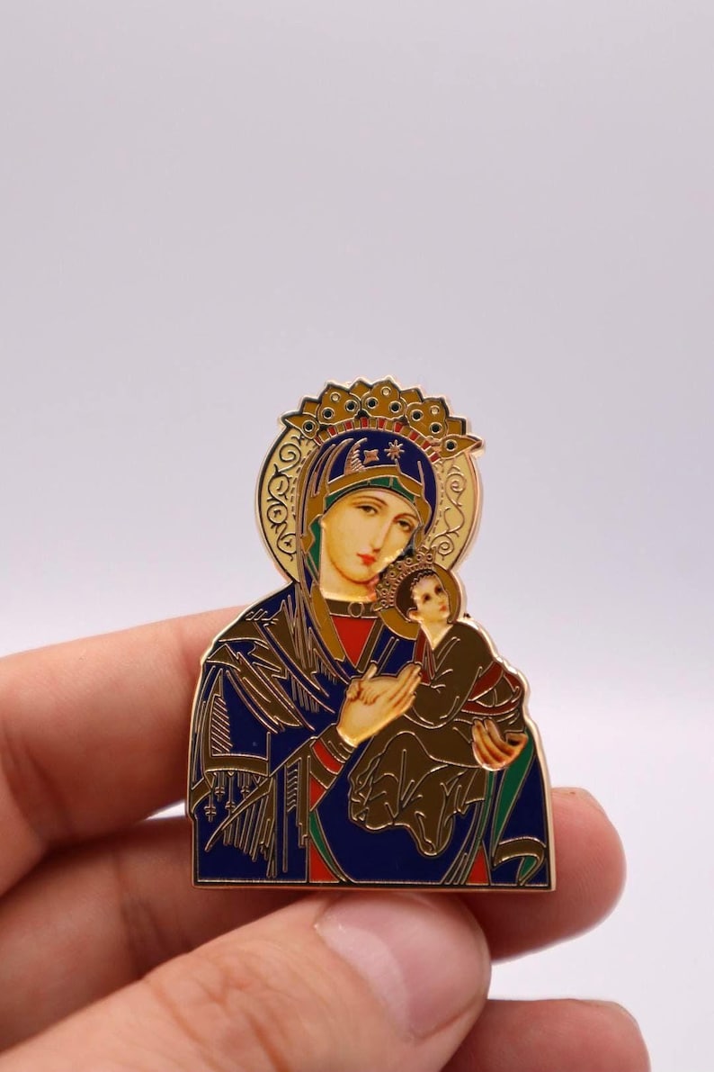 Pins - Immaculate - Virgin Mary - Perpetuo Socorro - Jesus Christ - Pin ...
