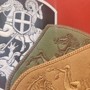 Saint Jeorge Patch - Military Patch - San Jorge - Catholic Patches ...