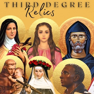 Catholic Relic - Third Degree Relic - Saint Anthony, Saint Rita, Saint ...