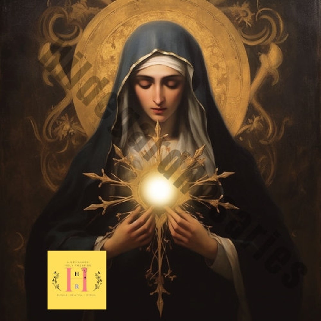 Digital Download Virgin Mary Our Lady Virgen Maria - Etsy