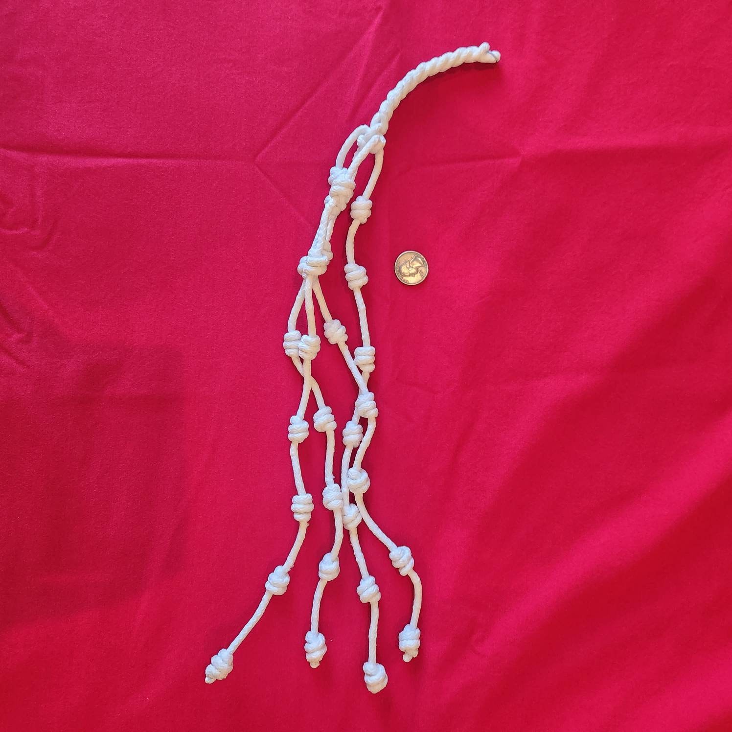 Cat of Four Tails Rope - Whip Scourge - Lent - Discipline Whip ...
