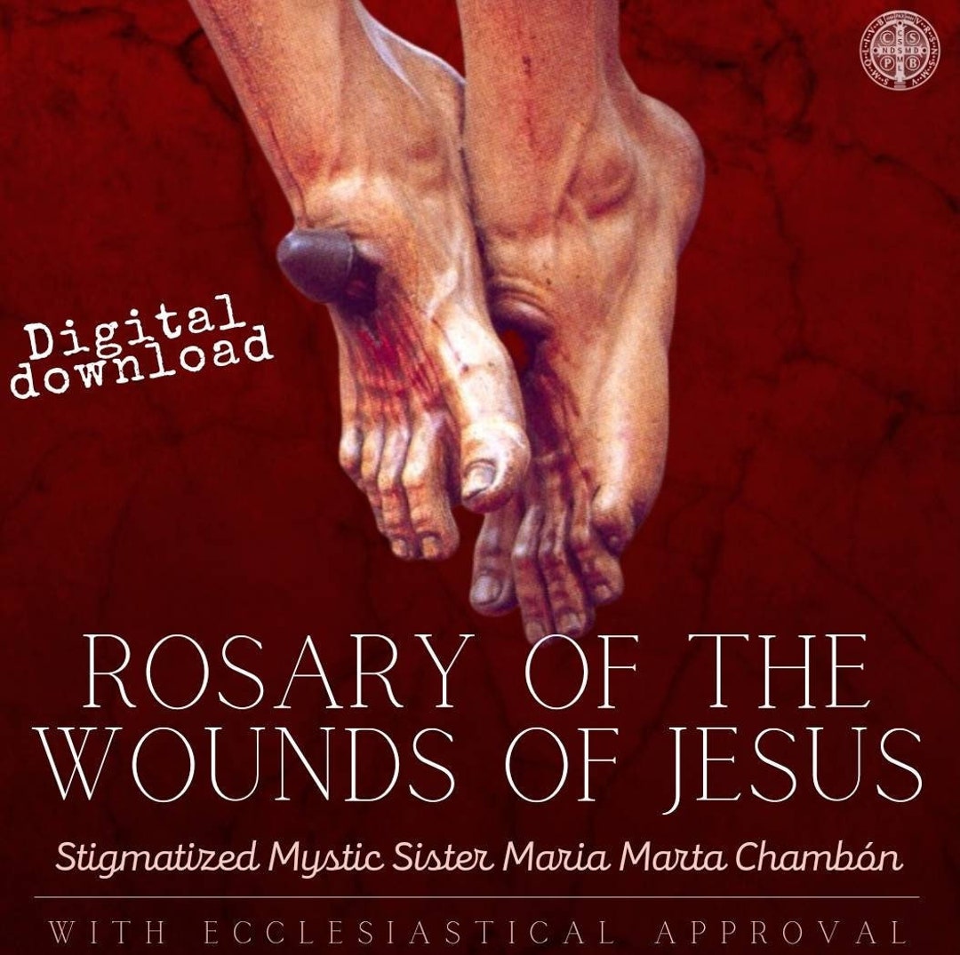 Rosary of the Wounds of Jesus - Stigmatized Mystic Sister Maria Marta ...