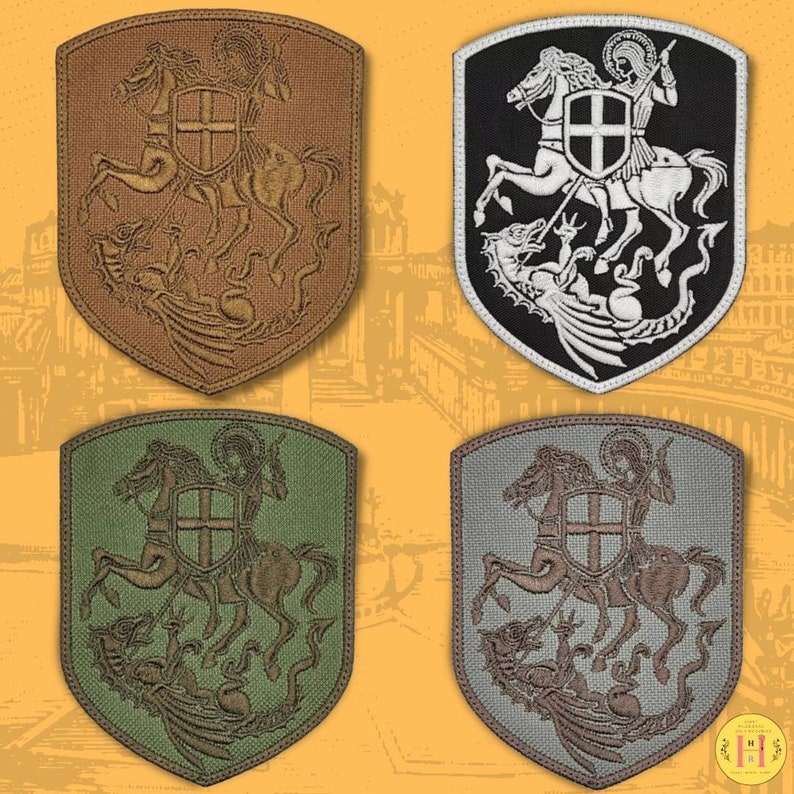 Saint Jeorge - Military Patch - San Jorge - Catholic Patches - Patch ...